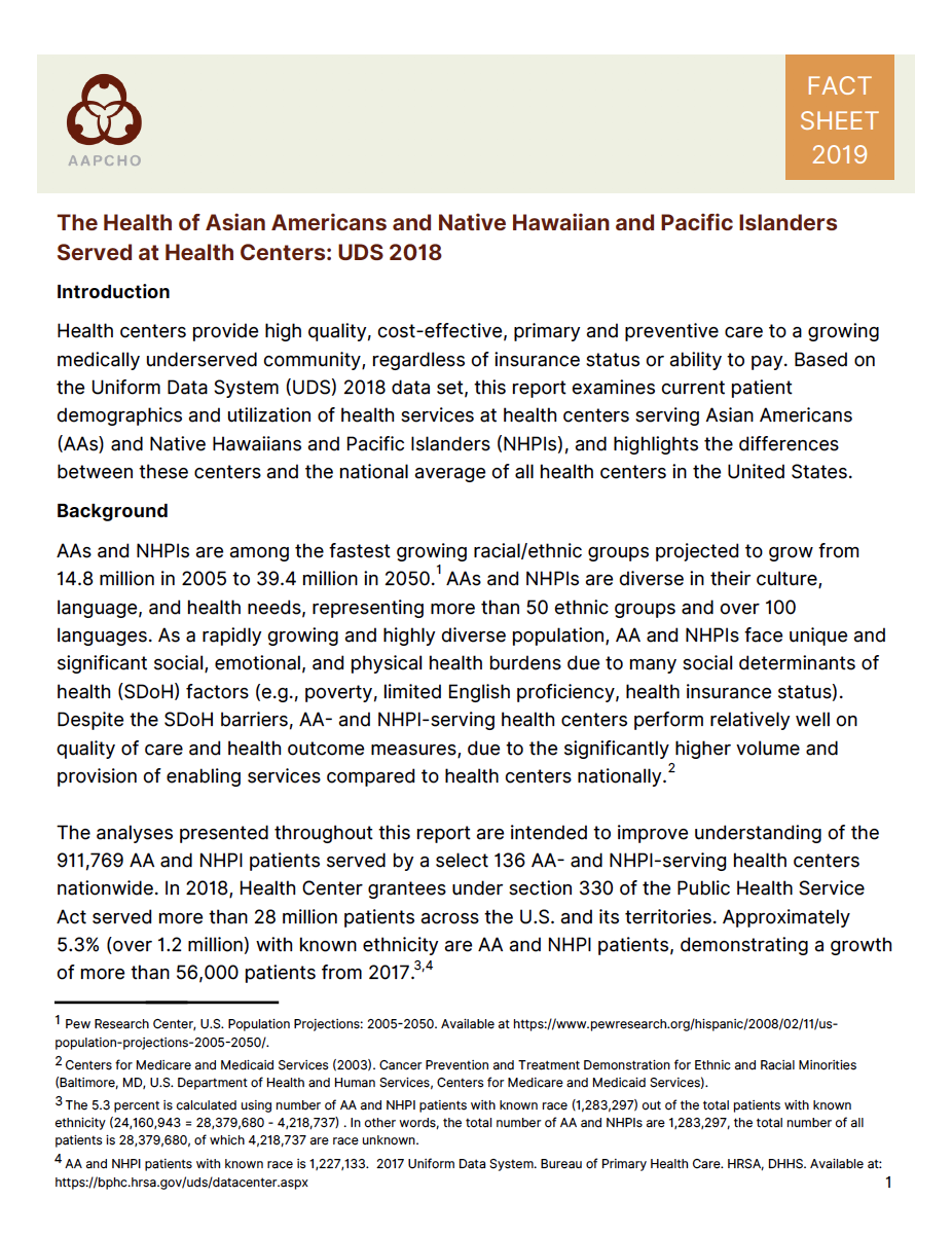AAPCHO | Association of Asian Pacific Community Health Organizations